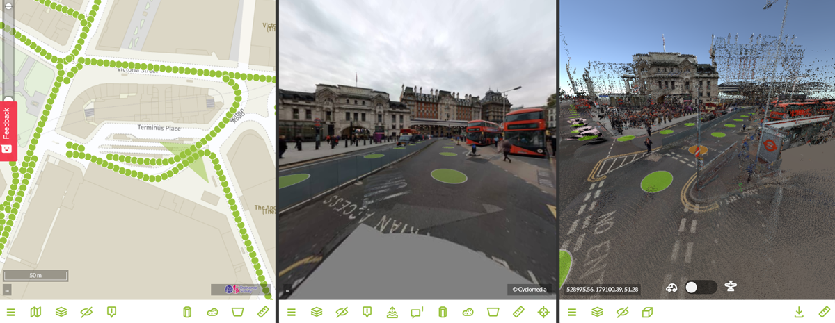 Street Smart vs Street View | Cyclomedia
